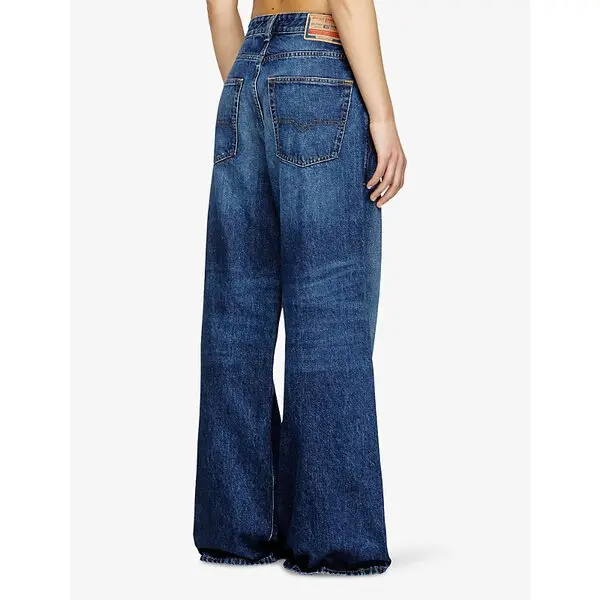 DIESEL® 1996 D-sire Wide-leg Denim Jeans - 01