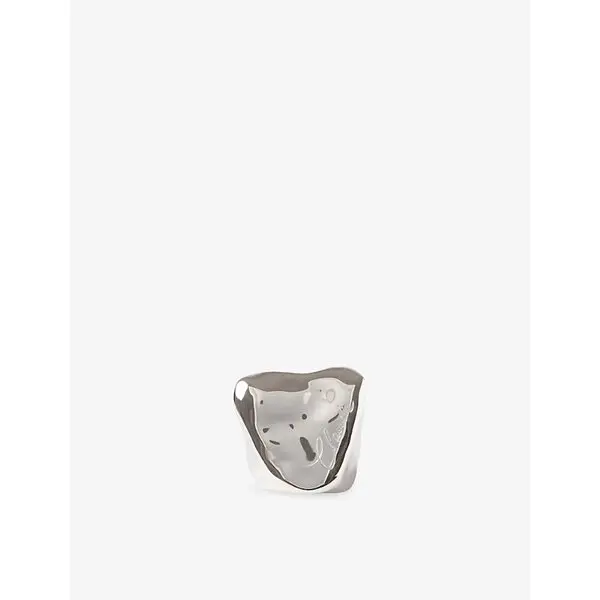 Claudie Pierlot Heart Signet Ring - Silver