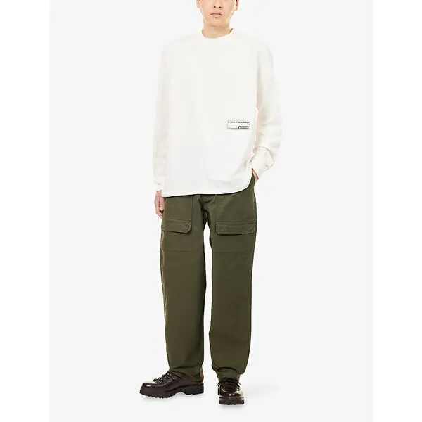 Barbour Oversized Cotton Trousers