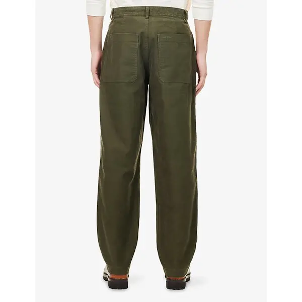 Barbour Oversized Cotton Trousers