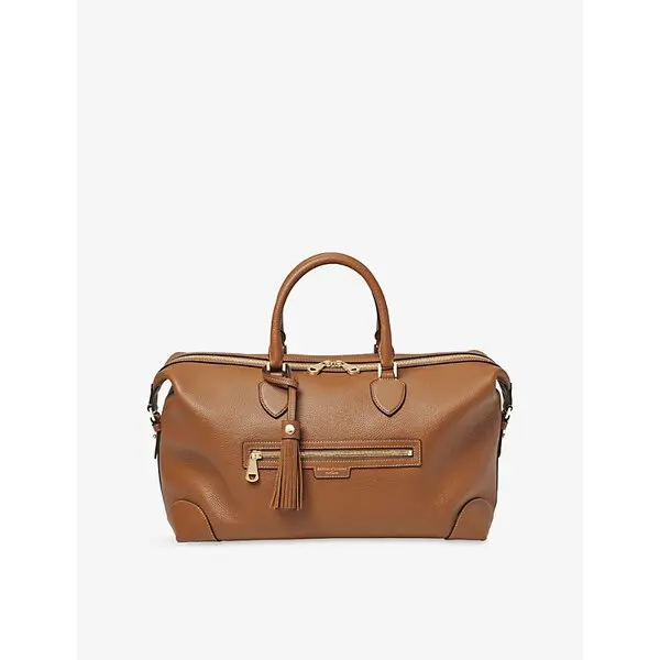 ASPINAL OF LONDON The Hudson Leather Bag - Tan