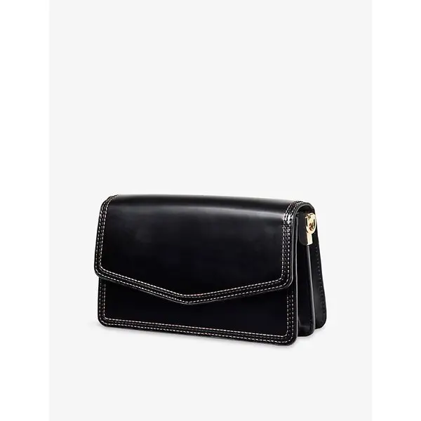 ASPINAL OF LONDON Eliza Leather Clutch