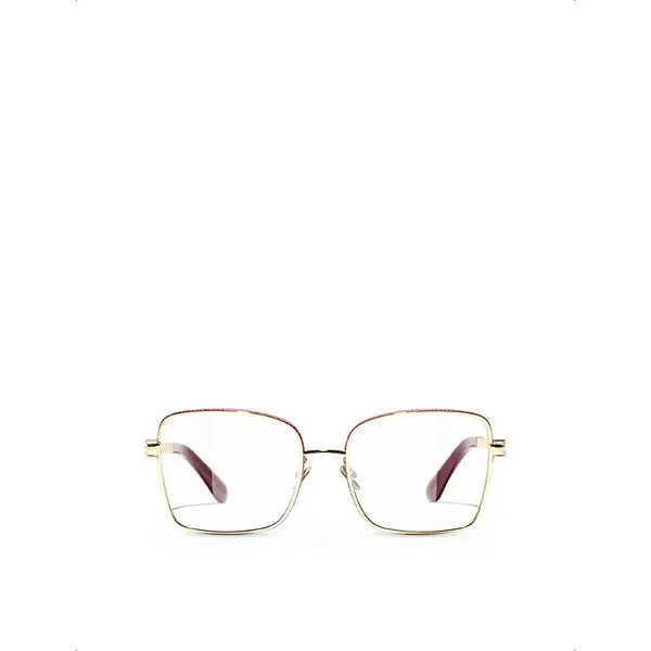 Chanel Ch2219 Rectangle Optical Glasses - Gold