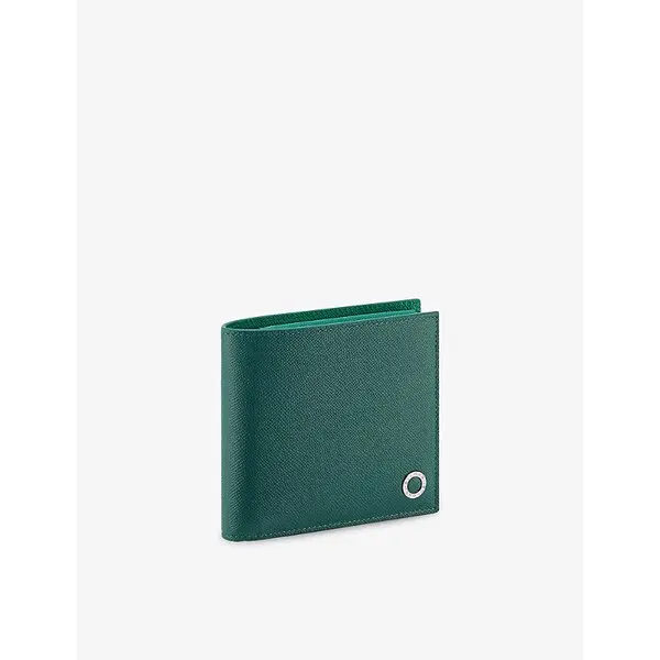 BVLGARI Leather Wallet - Green