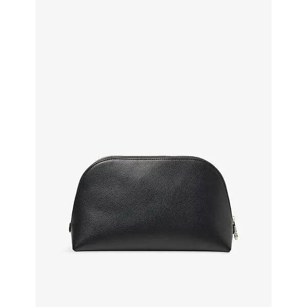 ASPINAL OF LONDON Classic Large Saffiano-leather Cosmetic Case