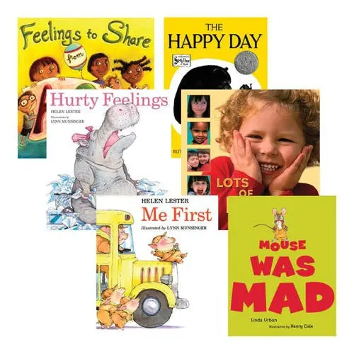 KAPLAN EARLY LEARNING COMPANY Everyone Has Feelings Booksset Of 6 - Multicolor