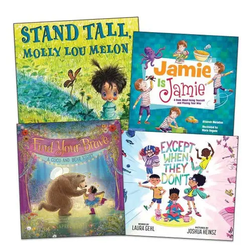 KAPLAN EARLY LEARNING COMPANY Supporting Self-esteem Booksset Of 4 - Multicolored