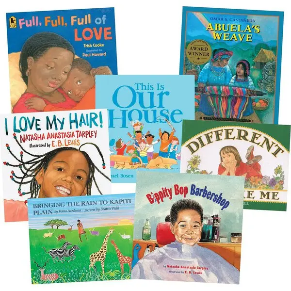 KAPLAN EARLY LEARNING COMPANY At Home With Diversity And Inclusion Booksset Of 7 - Multicolor