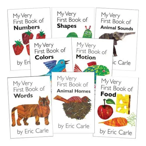 KAPLAN EARLY LEARNING COMPANY My Very First Board Booksset Of 8 - White