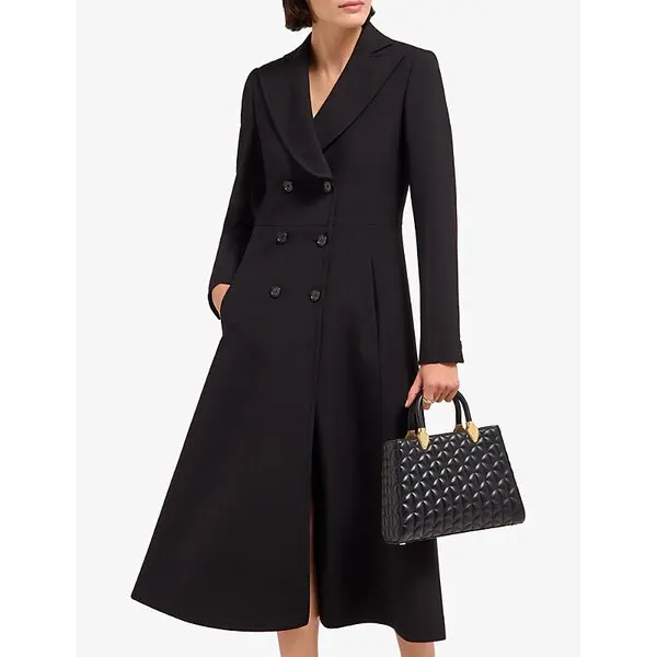 BVLGARI Leather Top-handle Bag - Black