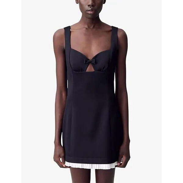 claudie pierlot pleated mini dress Claudie Pierlot Pleated Mini Dress by Claudie Pierlot