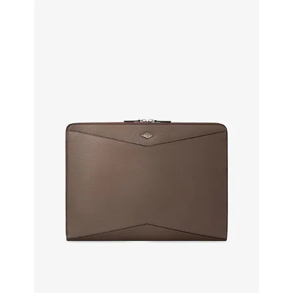 CARTIER Losange Leather Portfolio - Pepper Grey