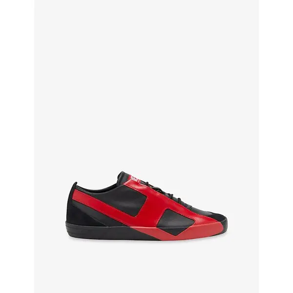 DIESEL S-slante-d Leather Trainers