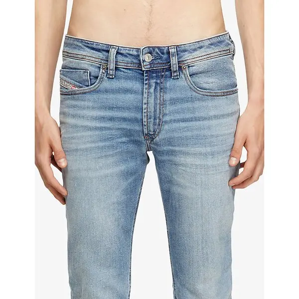DIESEL® 1979 Sleenker Skinny-leg Denim-blend Jeans - 01