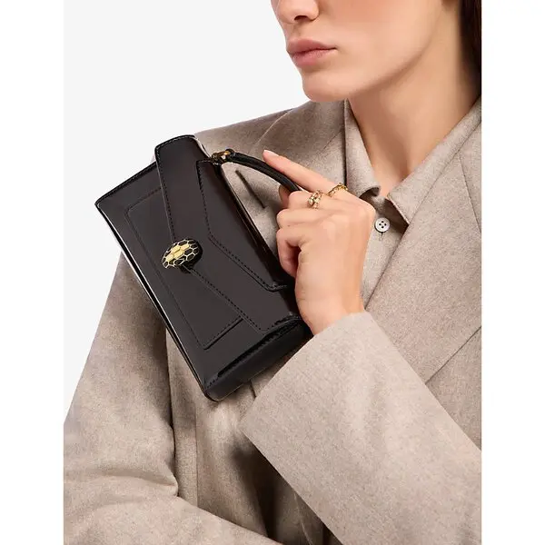 BVLGARI Serpenti Forever Leather Phone Case