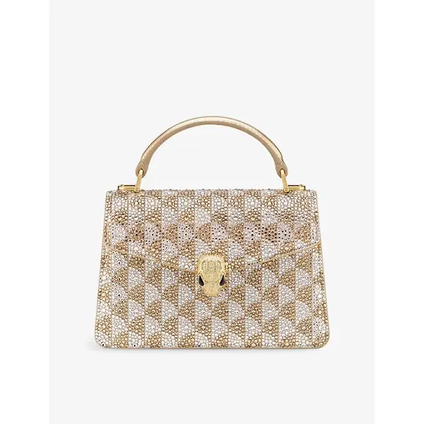 BVLGARI Serpenti Forever Top-handle Bag - Silver