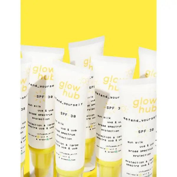 GLOW HUB Defend Yourself Spf30 Sun Silk Face Sunscreen