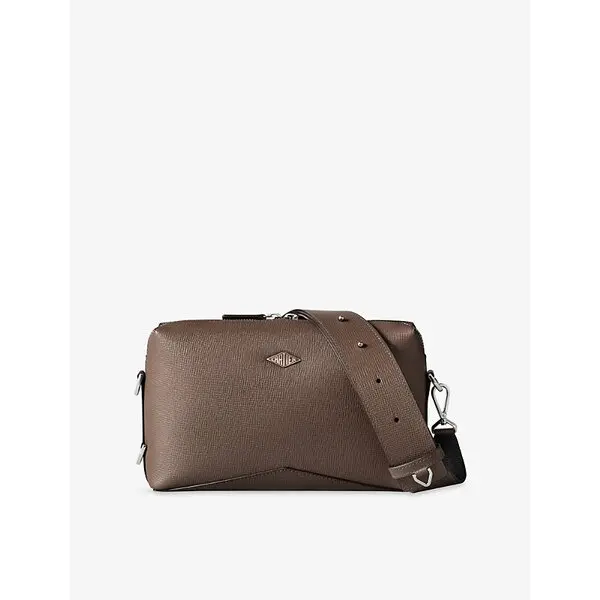 Cartier Losange Leather Shoulder Bag - Pepper Grey