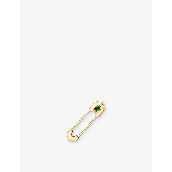 Cartier C De Aventurine Pin