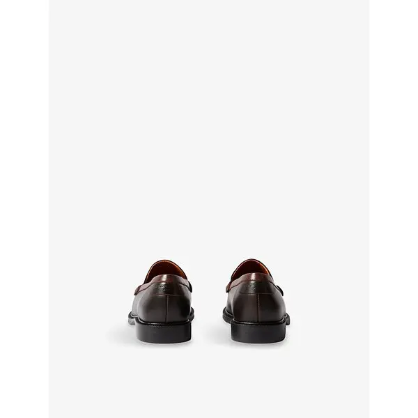 Claudie Pierlot Embellished Leather Loafers