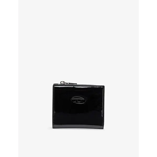 DIESEL® Play Bi Fold Zip Patent Wallet - Ha881