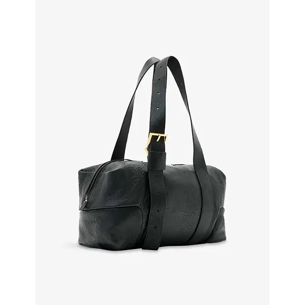 ALLSAINTS Ares Leather Shoulder Bag - Black