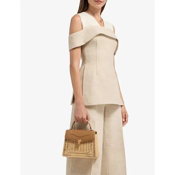 BVLGARI Serpenti Forever Top-handle Bag - Brown