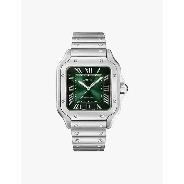 Cartier Santos De Large Watch - Silver