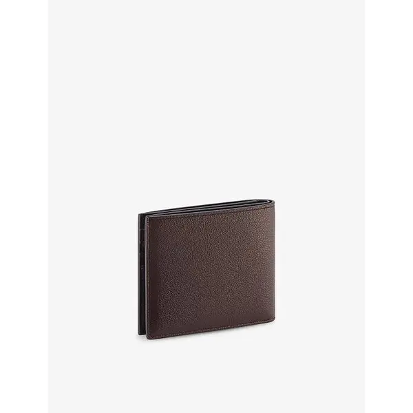 BVLGARI Hipster Leather Compact Wallet