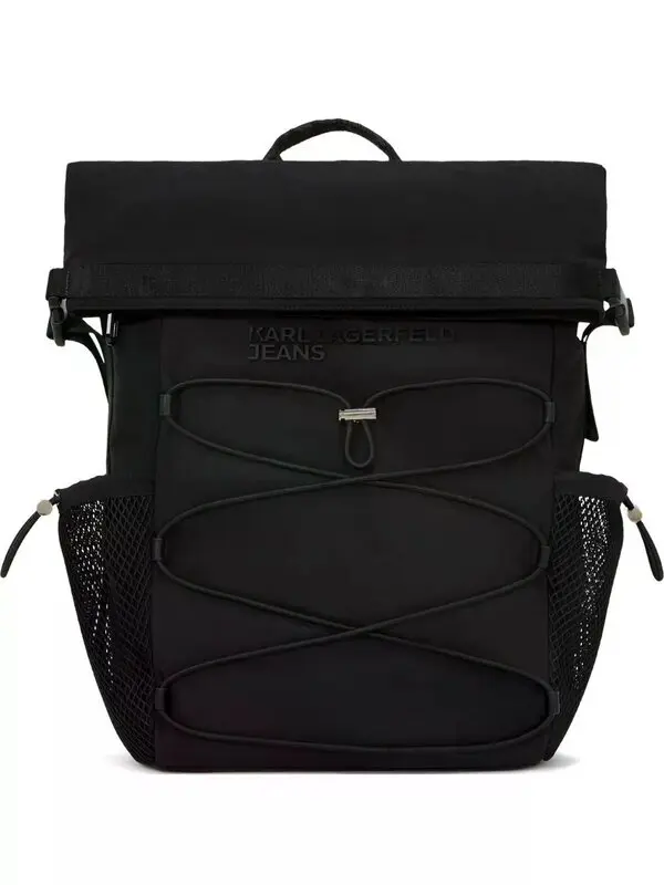 Karl Lagerfeld Utility Roll-top Backpack