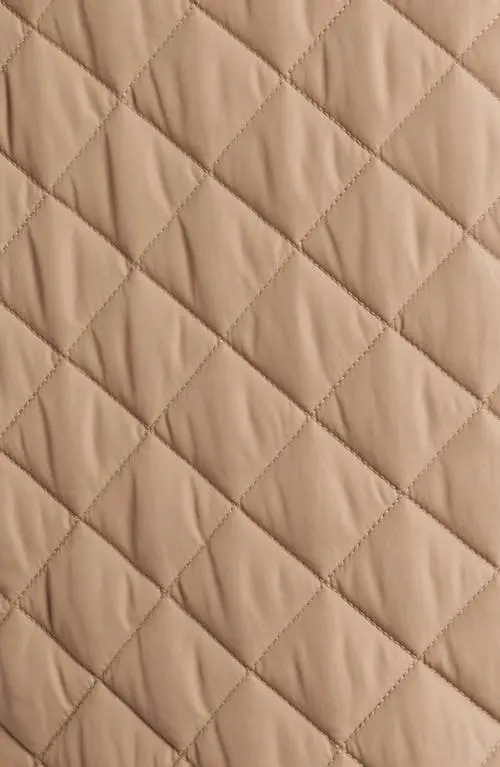 THREAD & SUPPLY Quilted Puffer Jacket - Taupe