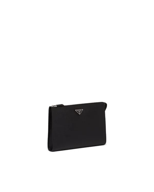 Prada Saffiano Leather Pouch