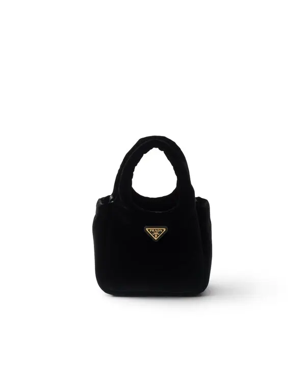 Prada Padded Velvet Mini Handbag