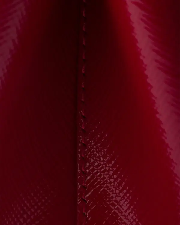 Prada Galleria Saffiano Leather Mini-bag - Cherry Red