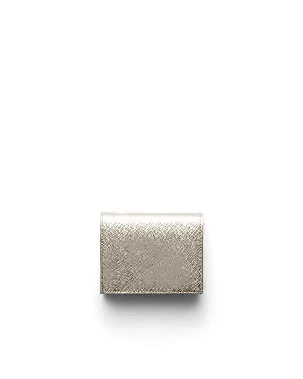 Prada Small Saffiano Leather Wallet - Pyrite