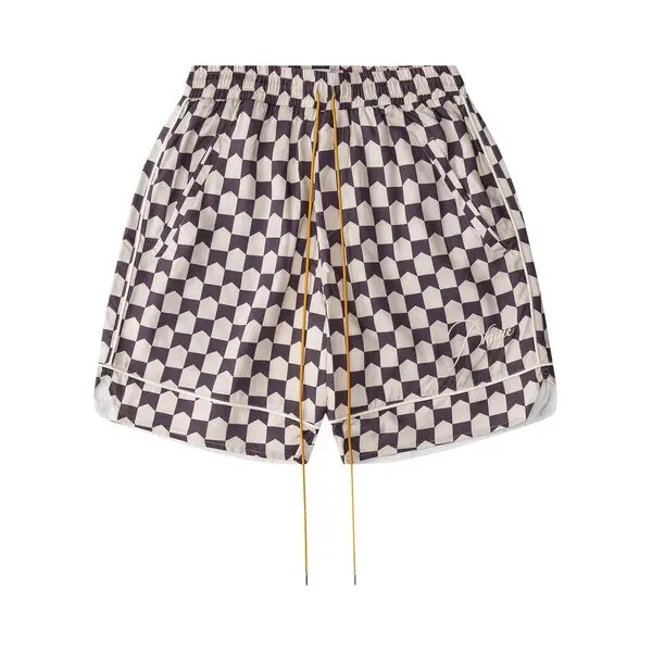 Rhude Checkered Pajama Short