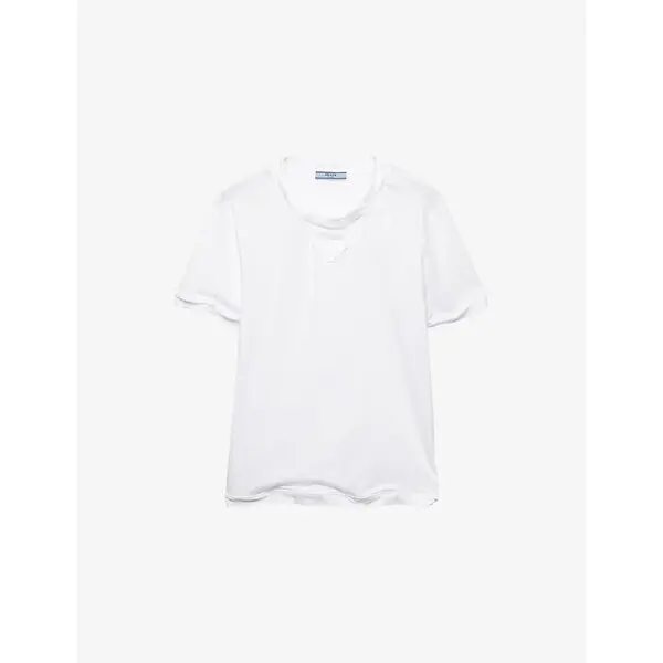 Prada Cotton-jersey T-shirt