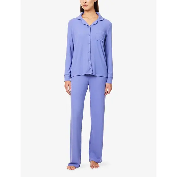 THE NAP CO Stretch Long-sleeve Modal-jersey Pyjama Set