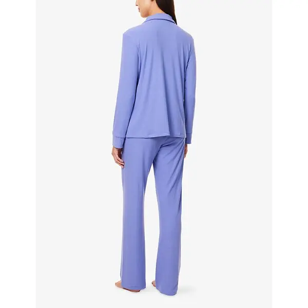 THE NAP CO Stretch Long-sleeve Modal-jersey Pyjama Set