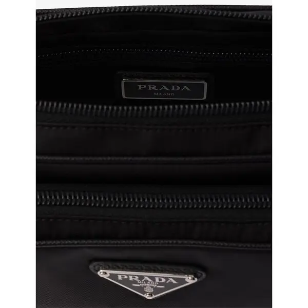 Prada Logo-plaque Re-nylon Belt Bag