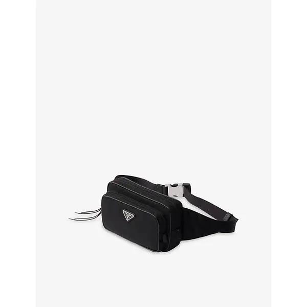 Prada Logo-plaque Re-nylon Belt Bag