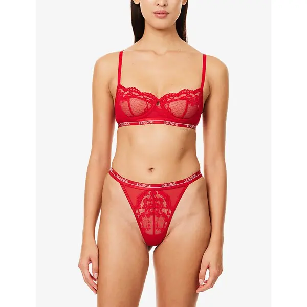 Lounge Blossom Lace Thong
