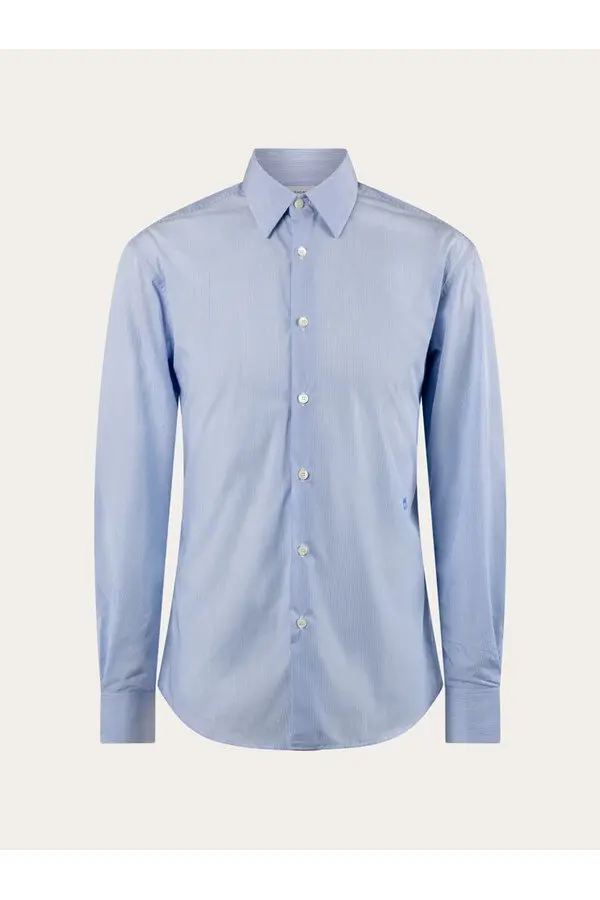FERRAGAMO Shirt With Micro Print
