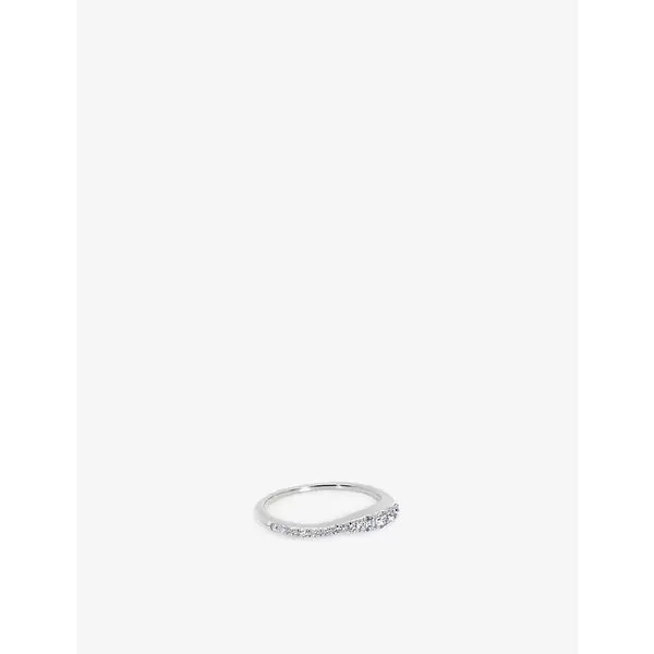 Monica Vinader Riva Stacking Ring - Silver