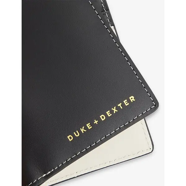 DUKE + DEXTER Dean Cherry Leather Wallet