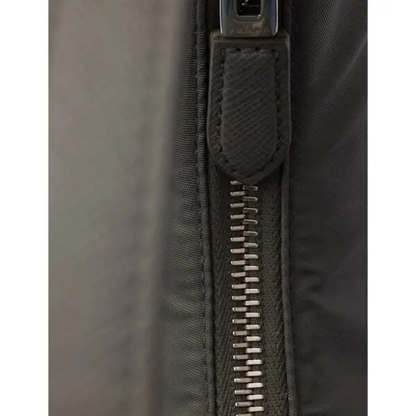 Prada Mini Re-edition 2005 Re-nylon Shoulder Bag - Grey
