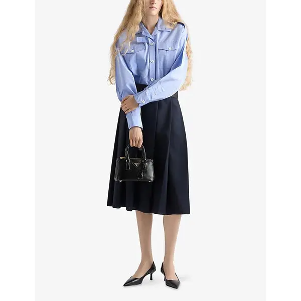 Prada Galleria Medium Saffiano-leather Tote Bag
