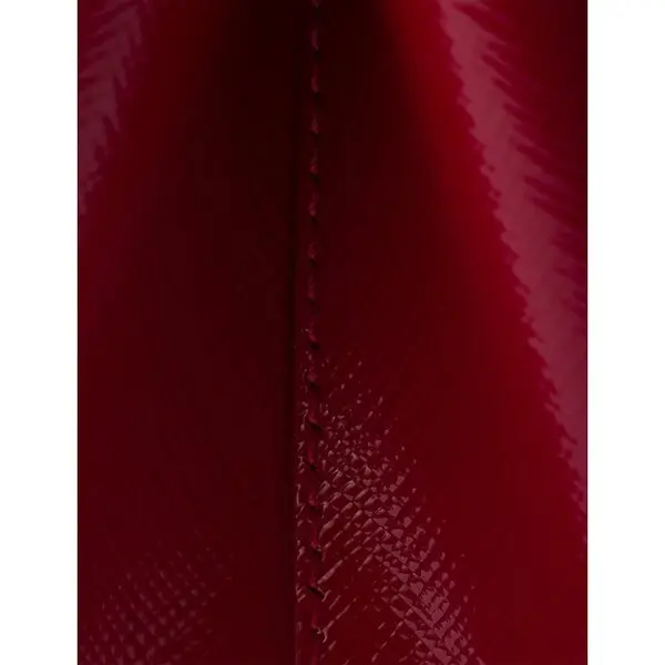 Prada Galleria Medium Saffiano-leather Tote Bag - Red