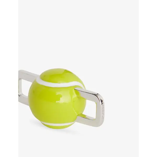 POUBEL Tennis Ball Sterling Silver Charm