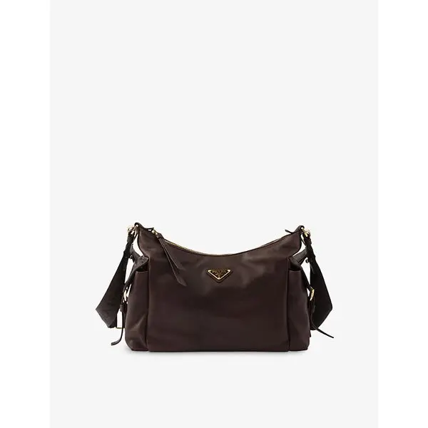 Prada Large Leather Cross-body Bag